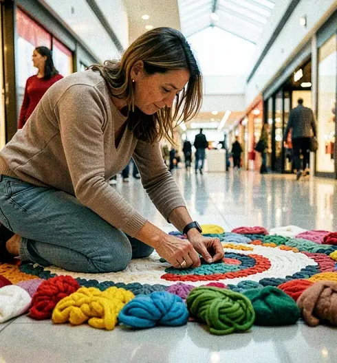 Shopping Mueller oferece oficinas de tufting nas férias de julho